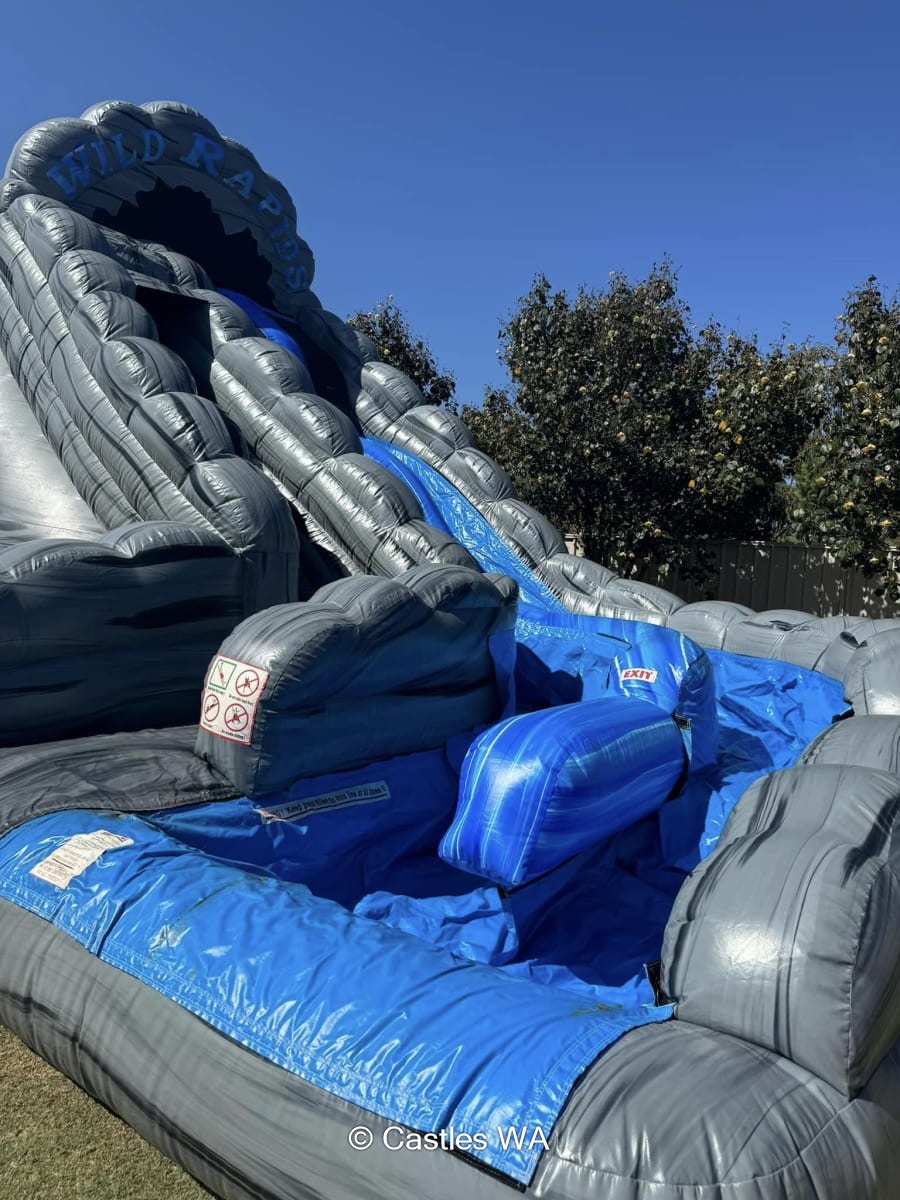 Wild Rapids Dual Lane Water Slide - Bouncy Castle Hire and Water Slides ...